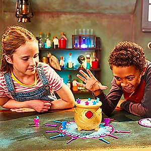 MOOSE GAMES Magic Mixies Potion Game, Place The Magic Ingredients Into The Cauldron and Make The Mixie Pop Up to Win