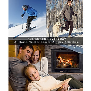 Men's Long Johns Thermal Underwear | Fleece Lined Base Layer Bottoms- 3 Pack