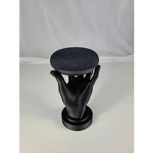 Dancyn Studios Living Hand Stand for Google Home Mini & Google Nest Mini, Echo Dot 3rd Generation Smart Home Audio Speakers, Sparkle Black, One Size