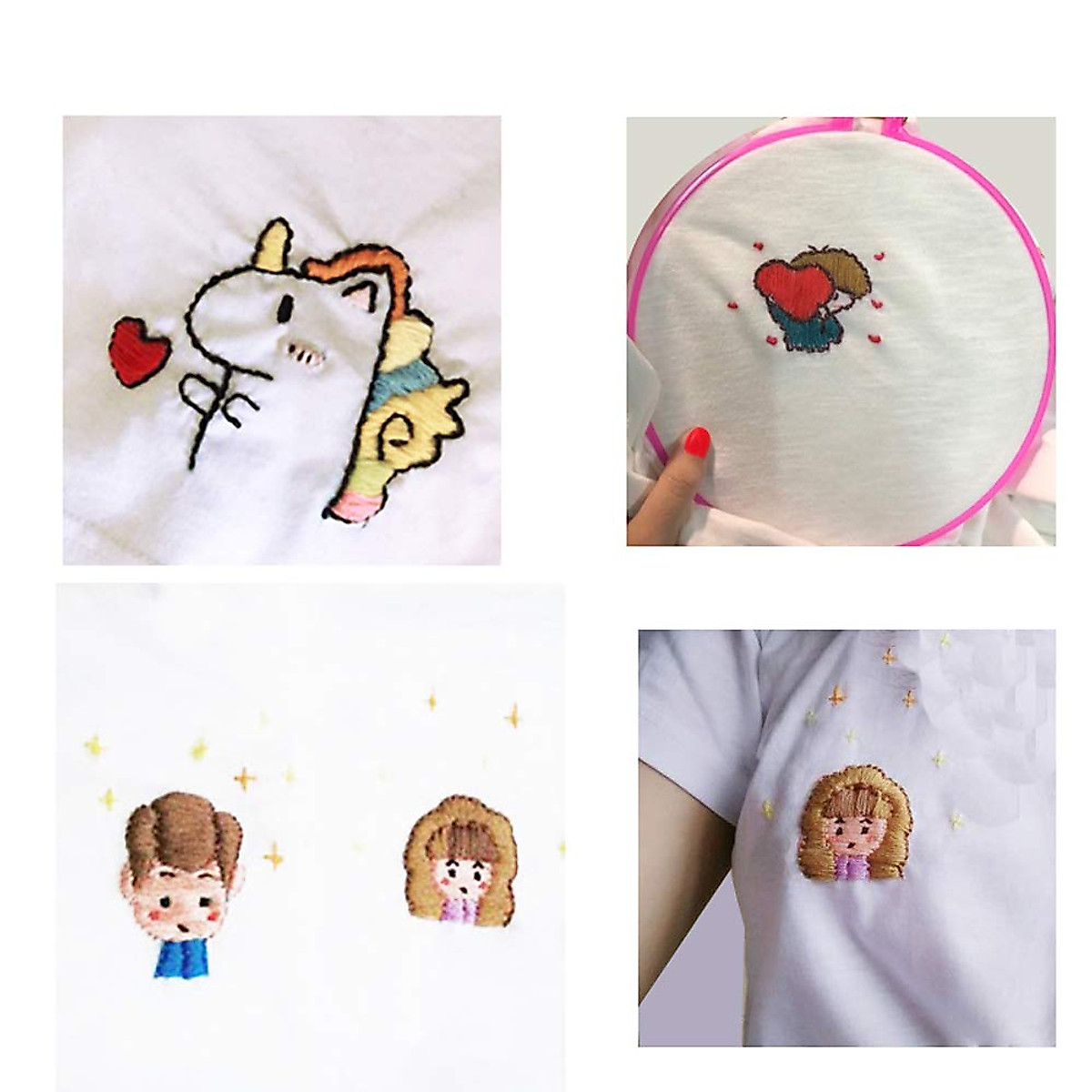 Friendship Bracelet String 50 Skeins Rainbow Color Embroidery Floss Cross Stitch Embroidery Thread Cotton Friendship Bracelet Thread Floss Bracelet Yarn, Craft Floss