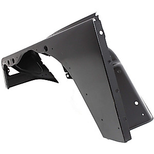 Evan-Fischer Front Fender Set of 2 Compatible With 1997-2006 Jeep Wrangler Primed Steel Driver and Passenger Side