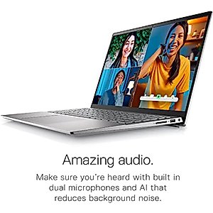 Dell 2023 Inspiron I5420 14 inch 2.2K Anti-Glare Laptop 12th Gen Intel 10-Core 1255U NVIDIA GeForce MX570 2GB GDDR6 64GB DDR4 2TB NVMe SSD HDMI WiFi AX BT USB-C w/DP Backlit KB Windows 11 Pro