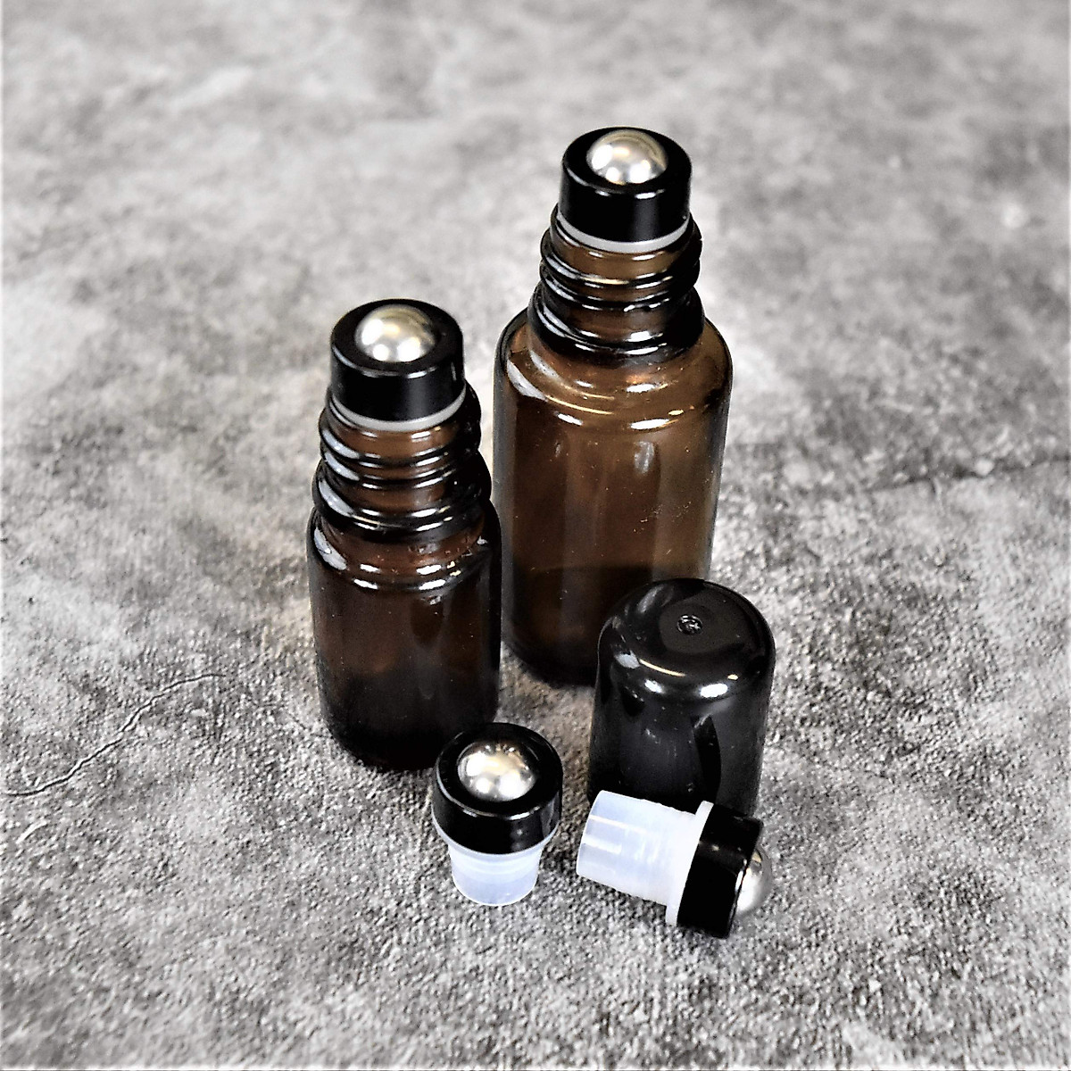 Roller Ball Inserts for 5ml 15ml Essential Oil Bottles – Tops Accessory to Turn Oils Bottle Into Instant Rollers - Fits doTERRA, Young Living, Plant Therapy - Leakproof, Metal, Reusable, 12 Pack