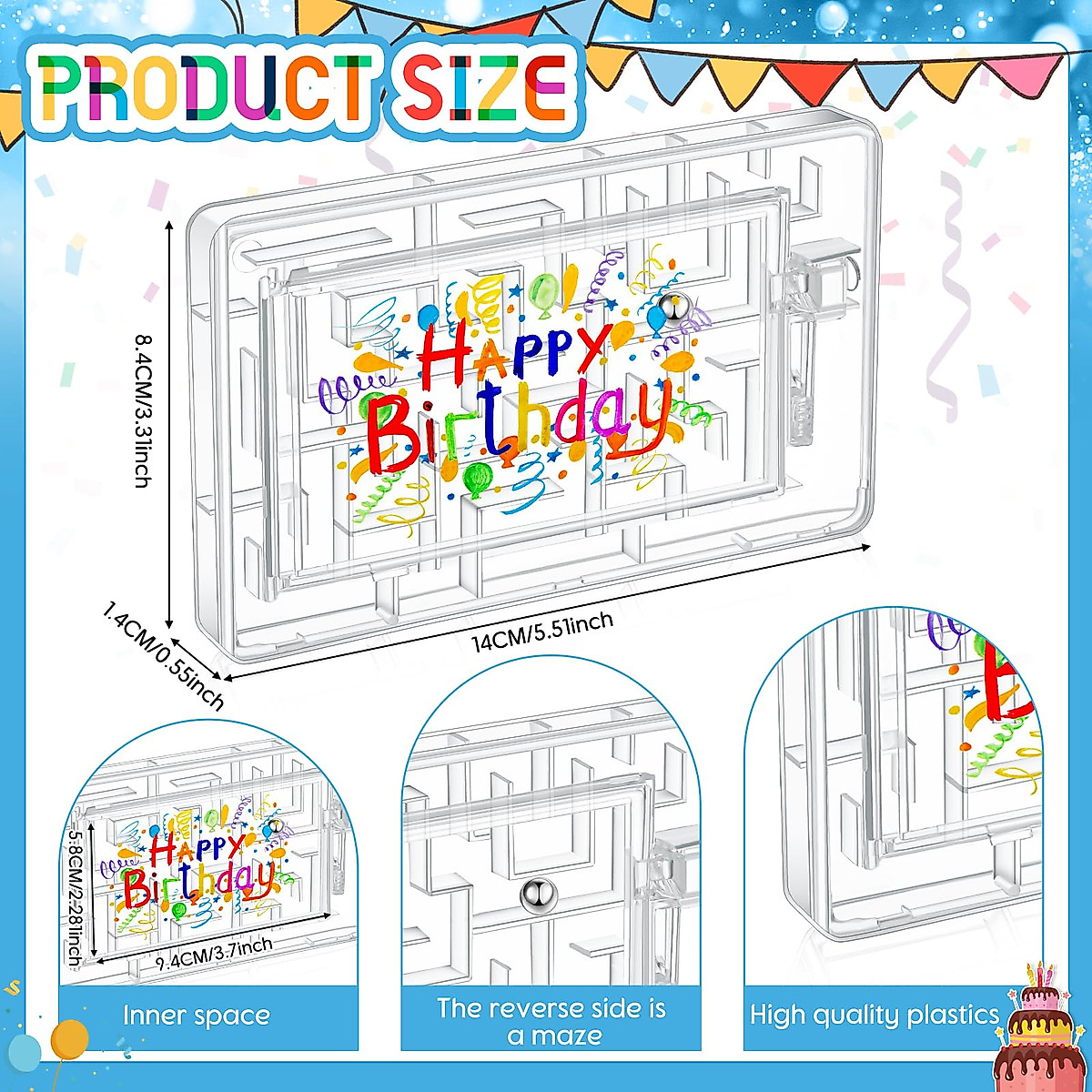 CroBlissful Gift Card Holder Box Maze, Money Maze Gift Card Box, Without Gift Card, Reusable Gift Card Box Stuffers for Adults Christmas Gifts(Birthday)