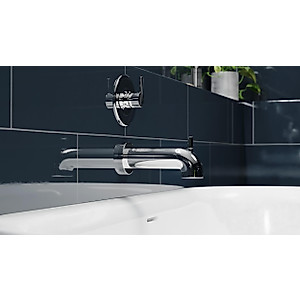 Olympia Faucets OP-640063 Extended 7" Combo Diverter Tub Spout in Polished Chrome