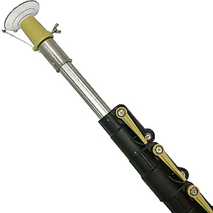 DOCAZOO, Light Bulb Changer for High Ceilings & Recessed Lights w/ 7-30 Foot Telescopic Extension Pole & Suction Cup Style - Ceiling Lightbulb Removal Tool - Perfect Accessory for Any Lighting Job