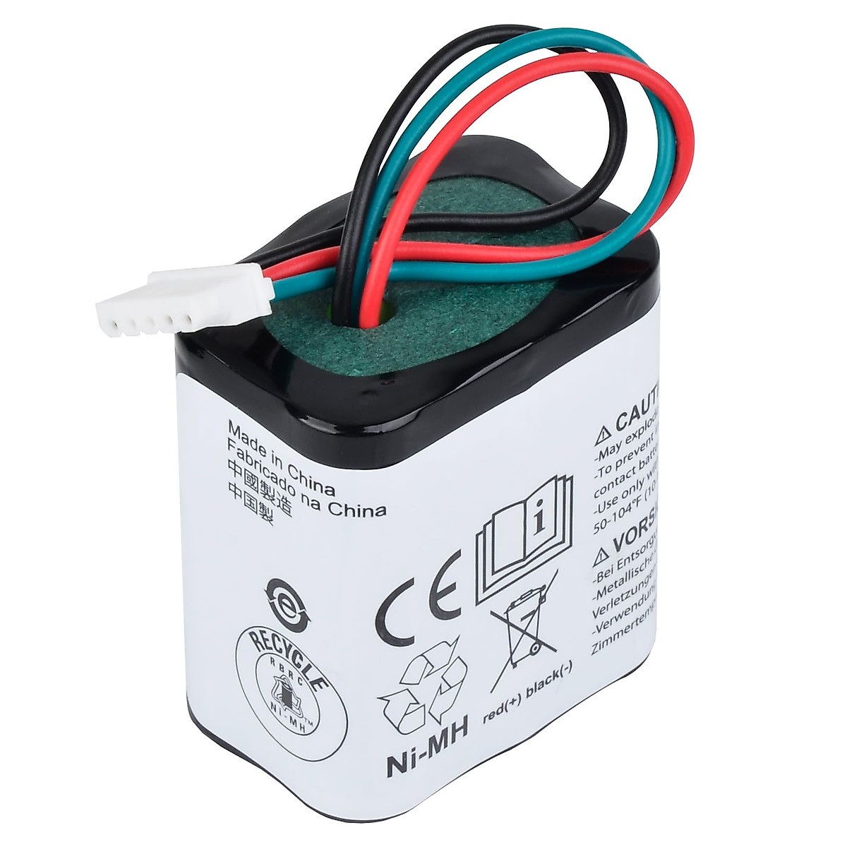 Pickle Power 3000mAh 7.2V NiMH Battery Replacement for iRobot 380 380T 390 390T Mint 5200 5200B 5200C Vacuum Cleaner