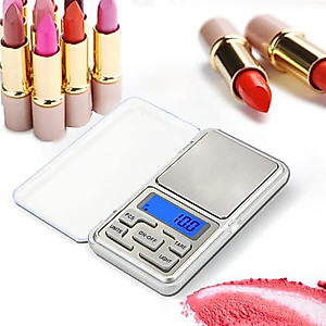 Precision Pocket Scale 200g x 0.01g, SKEAP Digital Gram Scale Small Herb Scale Mini Food Scale Jewelry Scale Ounces/ Grains Scale, Easy to Carry, Great for Travel ,Backlit LCD, Stainless Steel