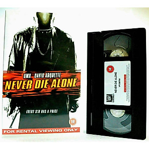 Never Die Alone. DMX Action - Ruthless Gangsters - Large Box - Ex-Rental - VHS