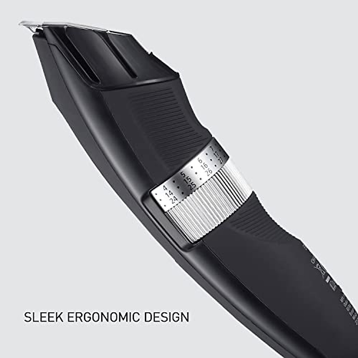 Panasonic Long Beard Trimmer for Men, 58 Length Settings and 4 Attachments for Cutting and Detailing, Cordless or Corded Operation – ER-GB96-K (Black)