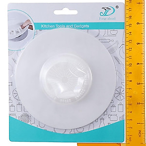 Urjumpea 2PCS Bathtub Drain Strainers Drain Hair Catcher for Shower Kitchen Bathroom Tub