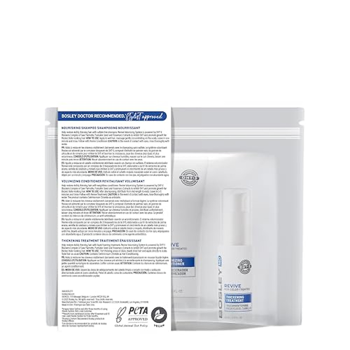 BosleyMD BOSRevive Non Color-Treated Hair Travel Kit