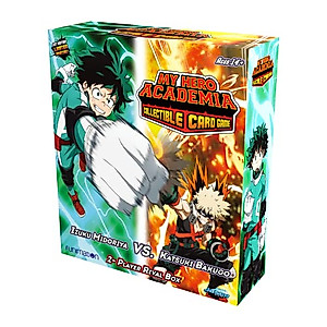 My Hero Academia Collectible Card Game Izuku Midoriya vs. Katsuki Two Player Rival Decks | Trading Card Game for Adults and Teens | Ages 14+ | 2 Players | Avg. Playtime 45+ Mins | Made by Jasco Games