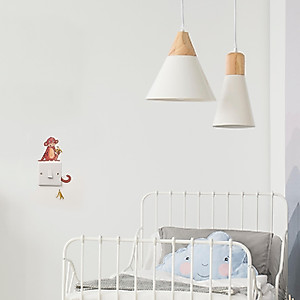 Dinosaur Wall Stickers Tyrannosaurus Rex Sticker Light Switch Sticker for Children's Rooms or Nurseries Kids Decoration (T-Rex)