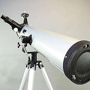 no logo Lvxiuxiu Visionking Astronomy (700 / 76mm) 3 Inch Telescope Newton Reflector Astronomy Space Telescope HD