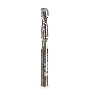 Whiteside Router Bits RU2100 Standard Spiral Bit with Up Cut Solid Carbide 1/4-Inch Cutting Diameter and 1-Inch Cutting Length