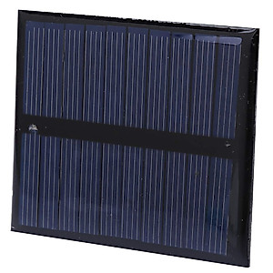 5V Solar Panel Charger, Polysilicon Waterproof Portable Solar Panel, Energy-Saving for Advertising Lights Low-Power Appliances