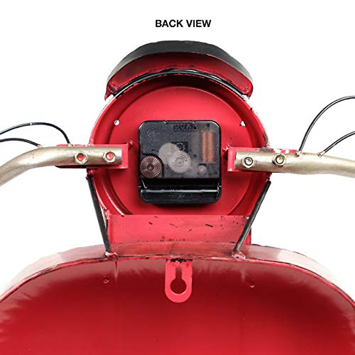 EXCELLO GLOBAL PRODUCTS Motorcycle Tank/Handle bar with Clock