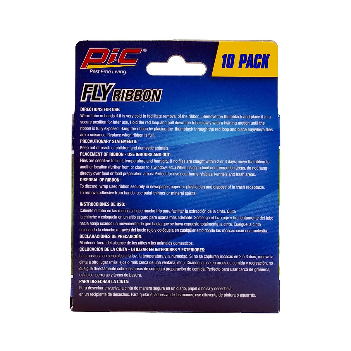 PIC FR10B Sticky Fly Ribbons, 20 Count