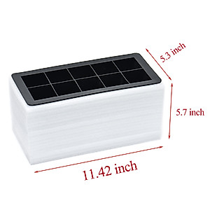 Clear Ice Cube Maker Tray - 2 Inch Ice Cube Silicone Mold,Crystal Clear Ice Cube for Whiskey and Cocktail