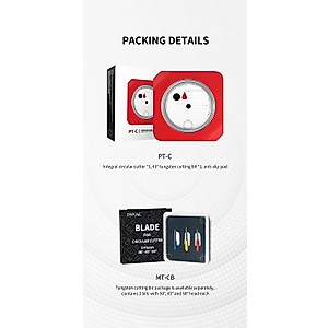 DSPIAE Integral Rotary Integral Circular Cutter (1-50mm) Circle for Gundam Hobby Model Craft Military Miniature Kit (1)