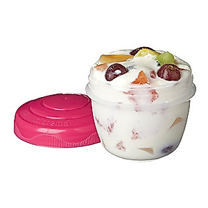 Sistema To Go Collection Yogurt Food Storage Containers, Pack of 2