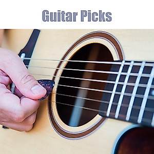 Aoopistc Cow Leopard Print ABS Triangle Guitar Picks,Acoustic Guitar Electric Guitar Bass Ukulele Picks,Black White Cow/Pink White Cow/Brown Cheetah