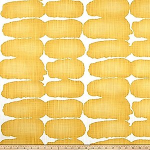 Premier Prints Shibori Dot Brazilian Yellow, Fabric by the Yard