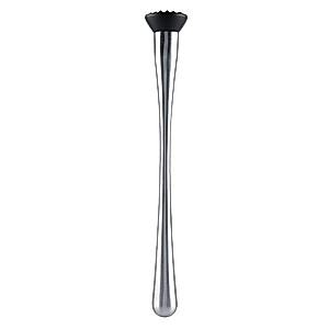 Stainless Steel Muddler for Cocktails,Delaman 11" Bar Muddler,Professional Bar Tools,for DIY Drink Wine Barware Tool,Other Fruit Based Drinks.