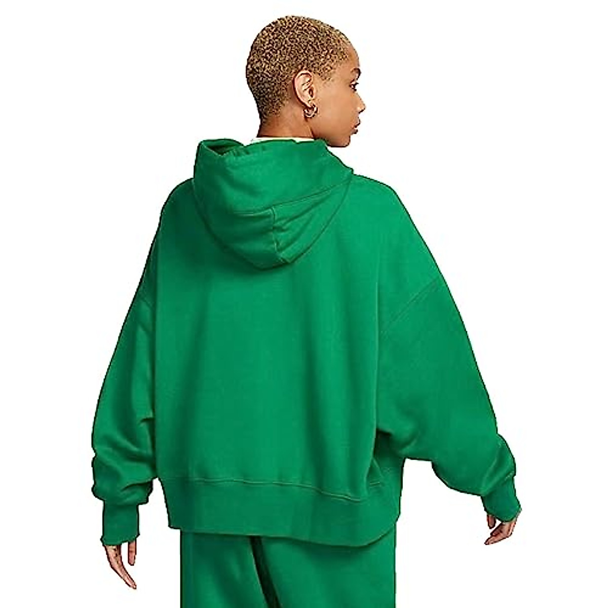 Nike Sportswear Phoenix Fleece Women's Over-Oversized Pullover Hoodie, Green, M Regular US