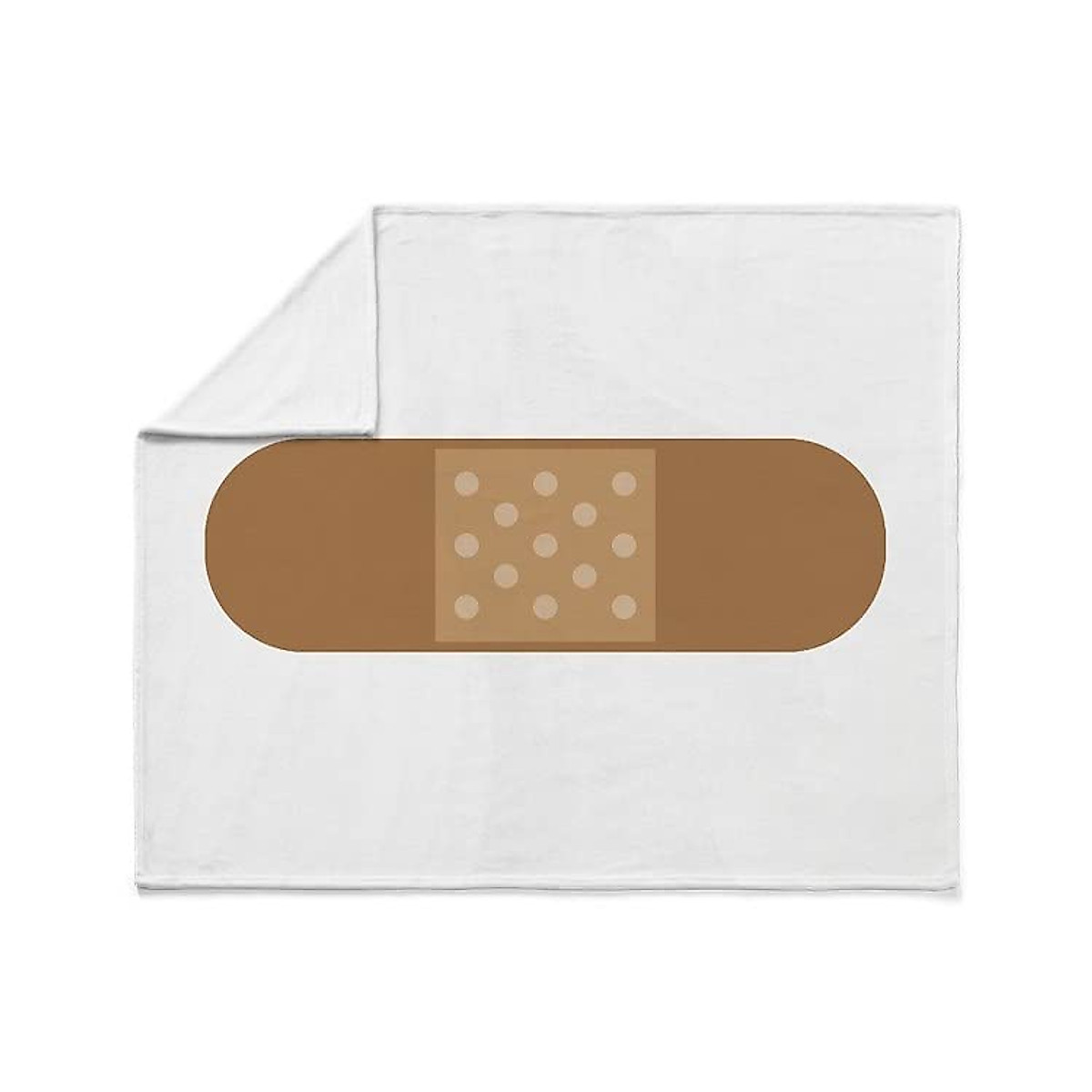 CafePress Band Aid Throw Blanket Super Soft Fleece Plush Throw Blanket, 60"x50"