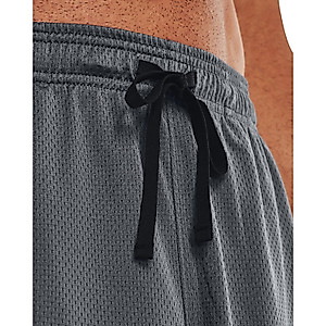 Under Armour Men's Tech Mesh Shorts , Pitch Gray (012)/Black, Large