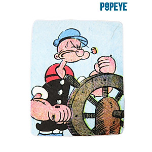 Fun Costumes Popeye 60x48 Blanket Standard