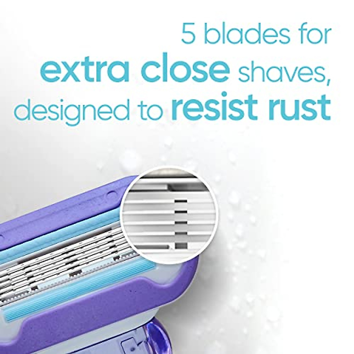 Gillette Venus Extra Smooth Swirl Women's Razor - 1 Handle + 2 Refills (Packaging May Vary)