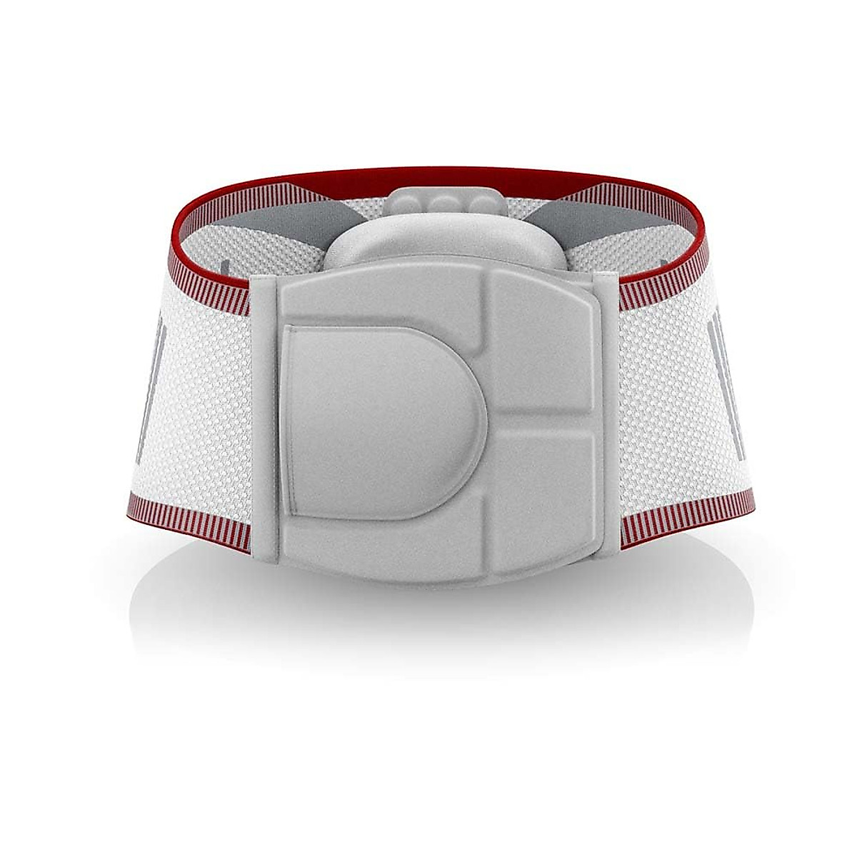 Actimove Professional LumbaMotion Back Support with Pressure Pad for Women | Lumbar Sacral Support Belt for Lumbar Lower Back Support Belt for Sciatica, Herniated Disc, Scoliosis Back Pain Relief | White, Medium