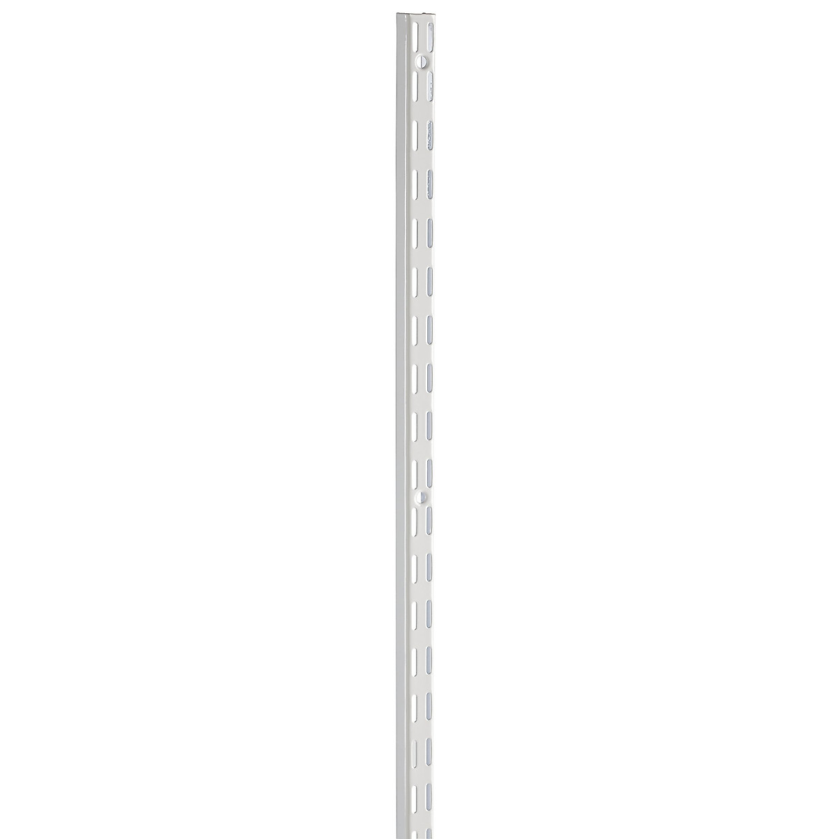 Rubbermaid Twin Track Upright Wall Shelving System, 47.5-Inch, White, Support for use with Kitchen/Laundry and Closet Organization/Storage