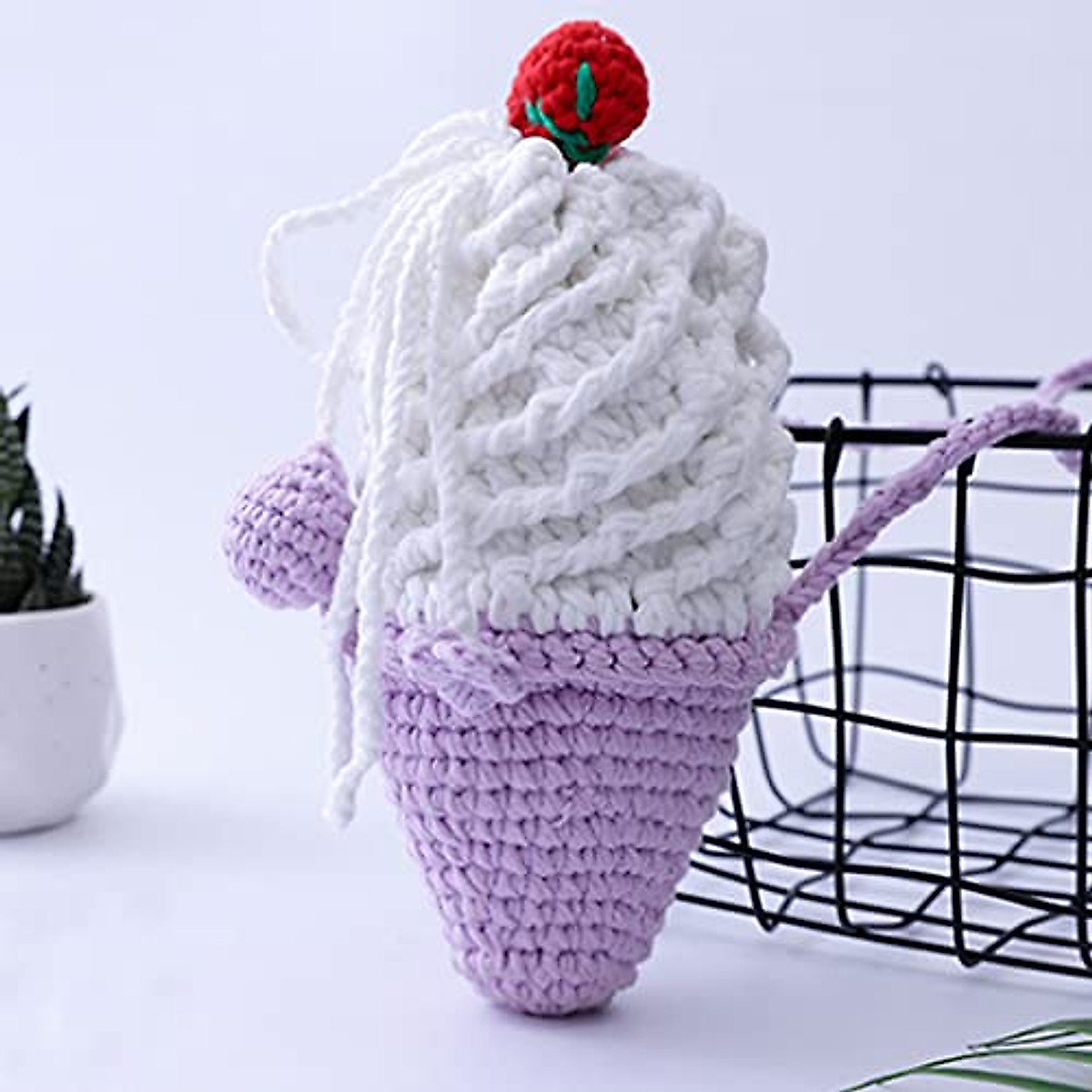 Blue Soft Acrylic Cotton Crochet Yarn DIY Knit Sweater Scarf Gloves Yarn Knitting Materials 240g