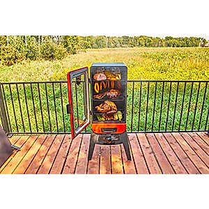 PIT BOSS 77435 Vertical Lp Gas Smoker, Red