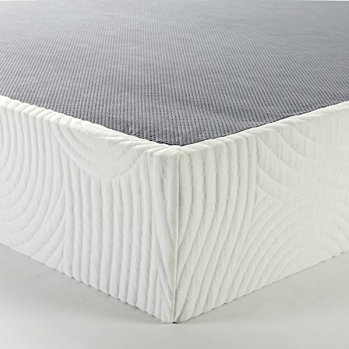 ZINUS Quick Lock Metal Smart Box Spring / 9 Inch Mattress Foundation / Strong Metal Structure / Easy Assembly, Full, White