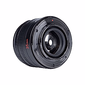 7artisans 35mm F1.4 Mark II APS-C Manual Focus Fixed Lens Large Aperture Compatible with Olympus and Panasonic MFT M4/3 Mount Cameras