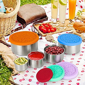 stainless steal containers with silicone lids, metal food containers with lids, stackable stainless steel food containers, lunch conteiners, food containers, food storage, containers, storage,