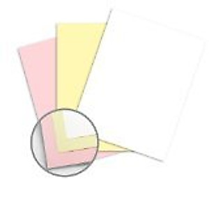 NCR Carbonless Paper, 3-Part Straight Collated, 8-1/2" x 11", Wholesale Case of 10 Reams (1,670 sets)
