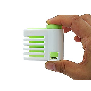 2PCS DIY Cake Slicer , Stratification Auxiliary , Bread Slice , Toast Cut, 5 Layers Leveler Slicer , Kitchen Fixator Tool (2, Green)