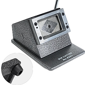 Manual ID Card Corner Cutter, Heavy Duty Business Card Punch, Access Card Die Cutter, Paper PVC Round Corner Cutter for 86x54mm Office Cards Home Photos