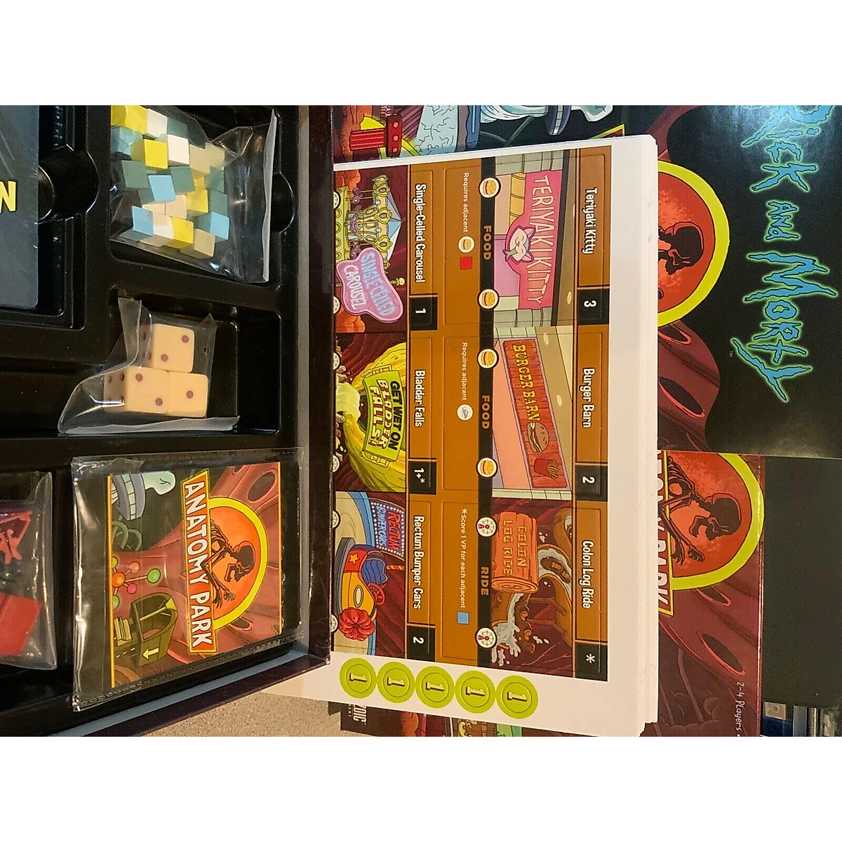 Cryptozoic Entertainment Rick and Morty Anatomy Park Game, 180 months to 1188 months