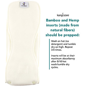 Kanga Care Rumparooz Rayon from Bamboo 6R Soaker, 10 Count