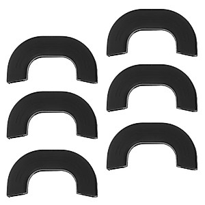 6pcs Pot Earrings Oven Mitts Oven Gloves Silicone Pot Handle Covers Pot Holder Covers Silicone Steamer Cooking Utensils Holder Pan Handle Cast Iron Handle Sleeve Anti-scald Sleeve