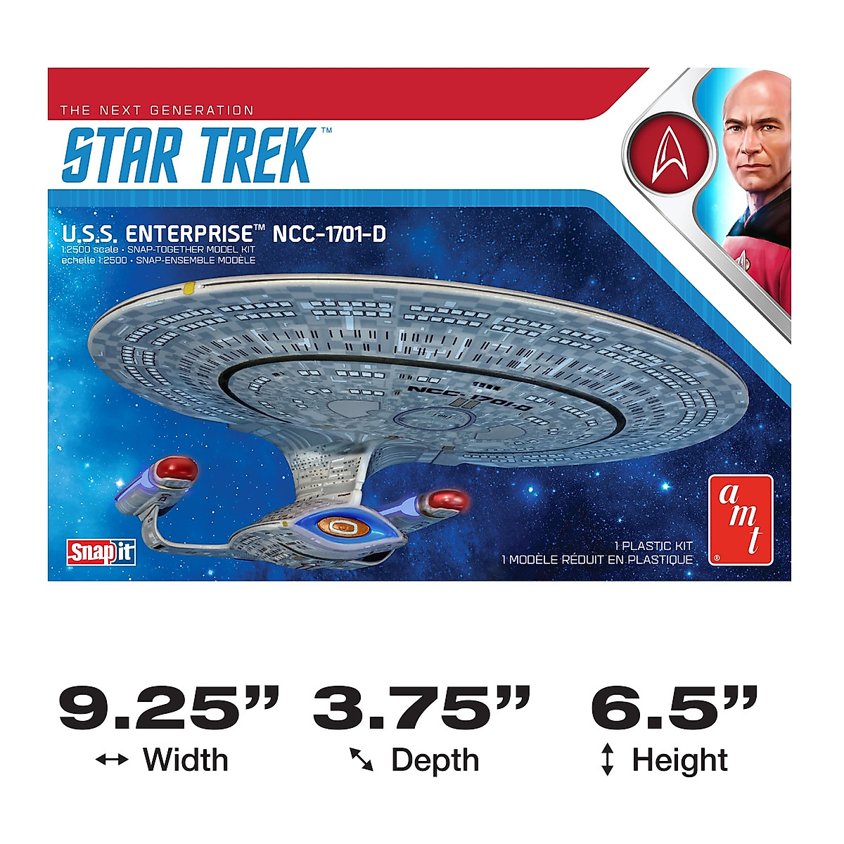 AMT AMT1126M/12 Star Trek Model kit, Various