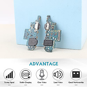 USB Charging Port for Samsung Galaxy A52 5G Dock Connector Charger Board Flex Cable Assembly Replacement for A526B A5260 A526U A526W with Kit