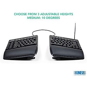 KINESIS VIP3 Pro Premium - Tenting with Palm Supports for Freestyle Pro (AC925)